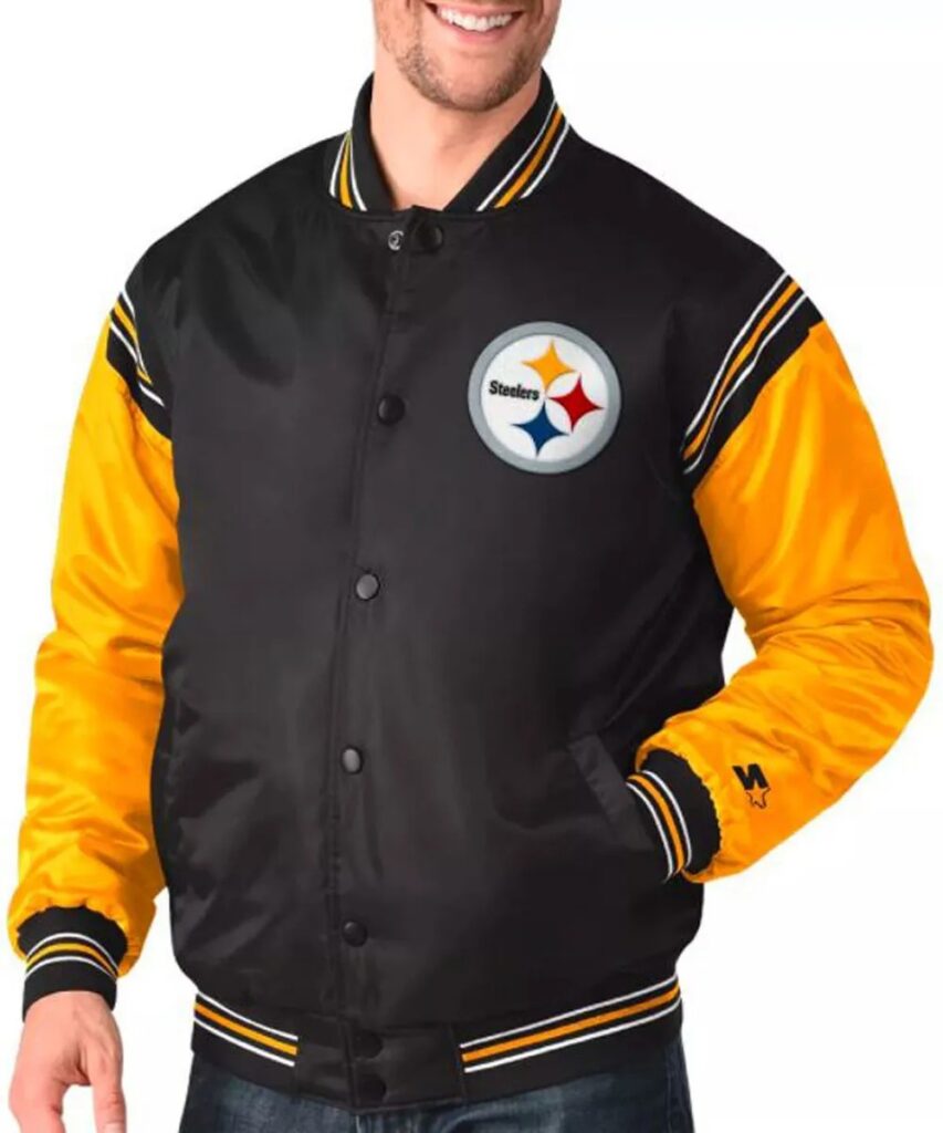 Pittsburgh Steelers Satin Starter Jacket - Buy Jackets Online | Jacketline