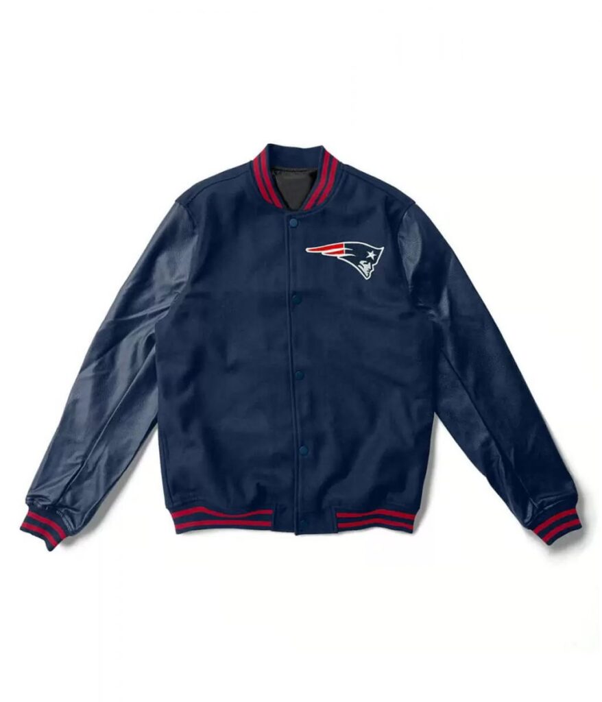 New England Patriots Navy Varsity Jacket - Buy Jackets Online | Jacketline